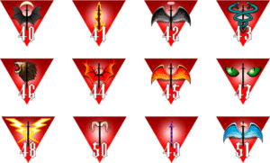 Shadow Division, 40th-51st, 53rd-54th | Unit Color Compendium