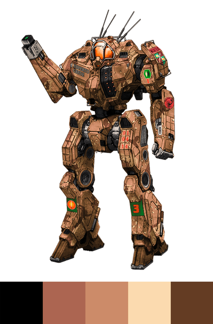 Nais Training Cadre, 1st-3rd | Unit Color Compendium