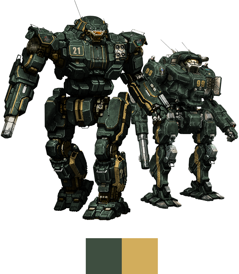 Canopian Highlanders – Unit Color Compendium